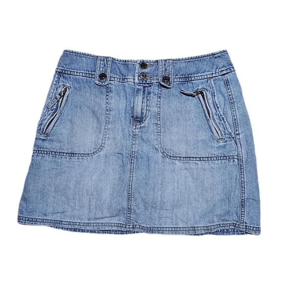 Sonoma | Shorts | Y2k Boho Mcbling Blue Mini Skort | Poshmark